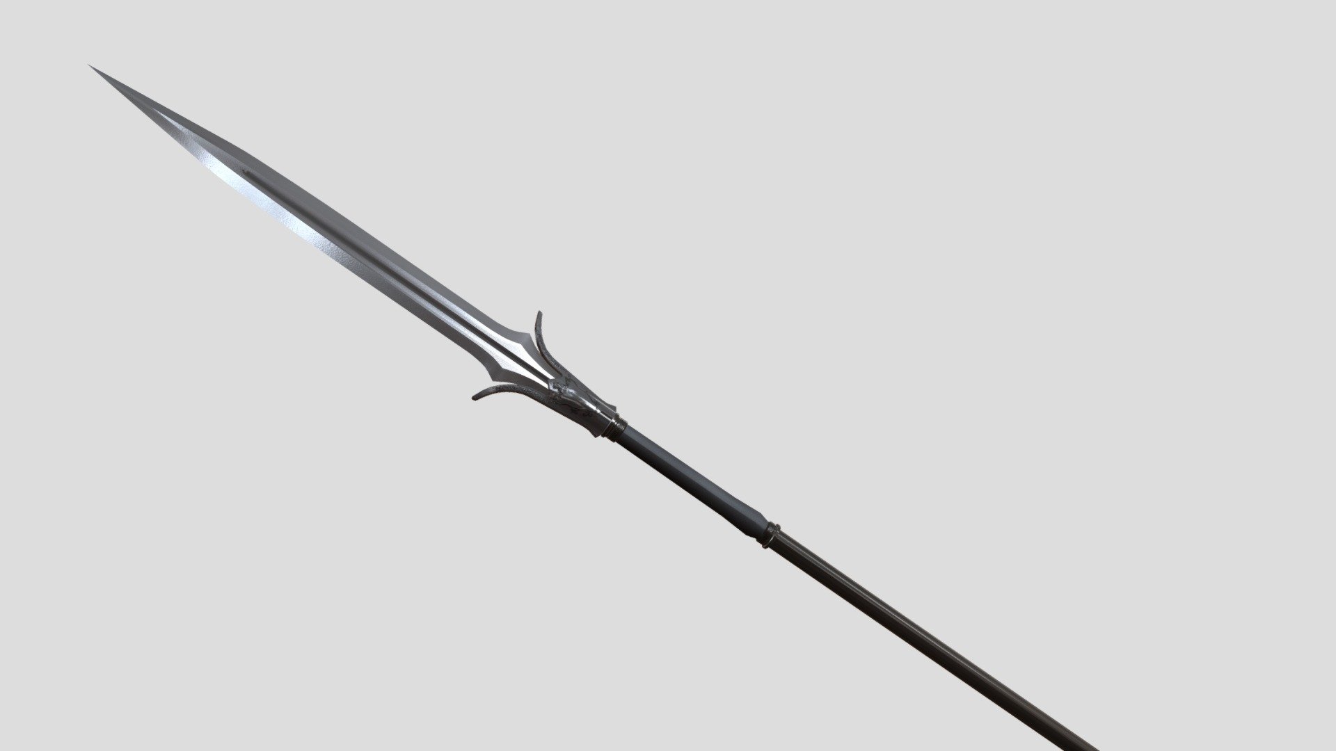 Double Spear - Download Free 3D model by Yudha Mfr (@yudhamfr) [4f099b7 ...