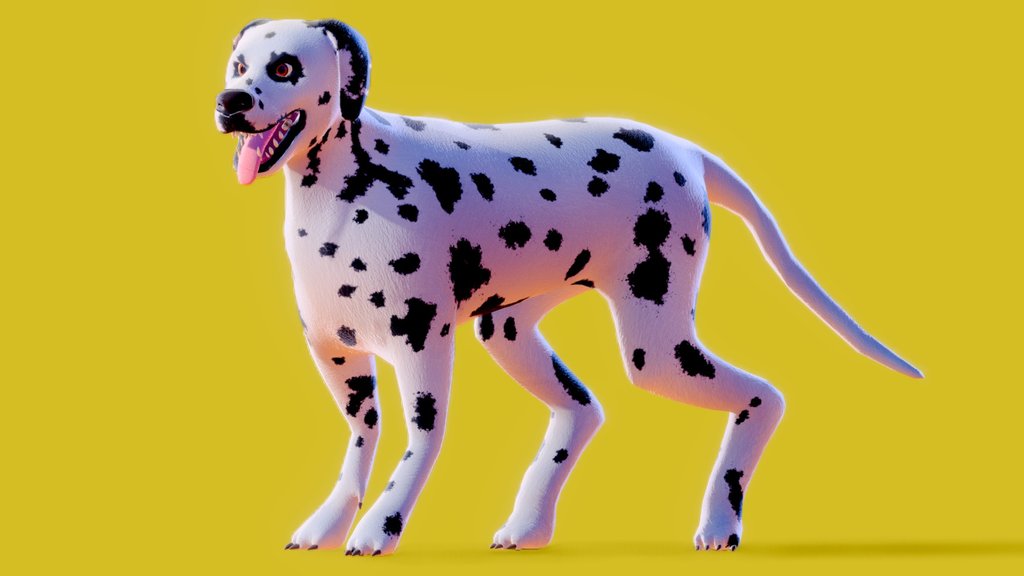 Stylized Dogs - A 3D model collection by Assemblr (@Assemblrworld86 ...