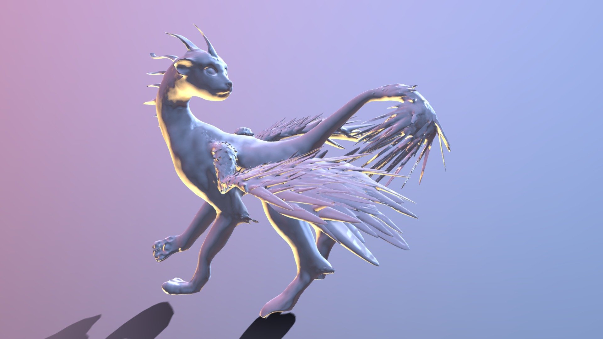 Organic Modeling_Creature - 3D model by lxt5392 [4f0a6bb] - Sketchfab