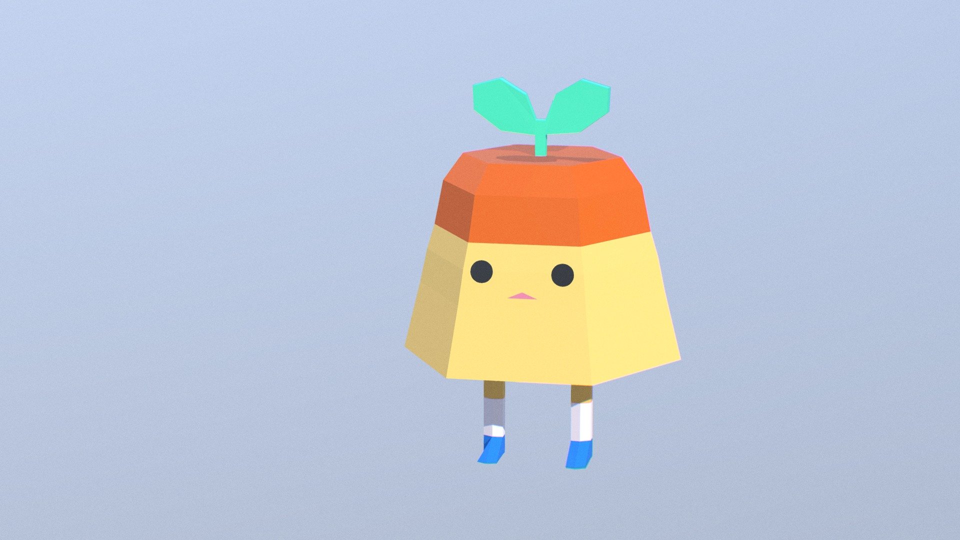 Flan character - 3D model by bekiwoo [4f0b7be] - Sketchfab