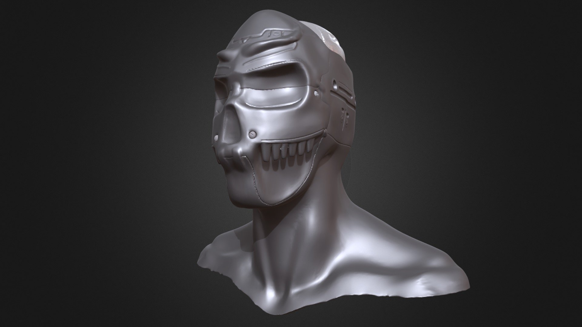 Skull Head hard_Surface - 3D model by gaya.ferna [4f0b974] - Sketchfab