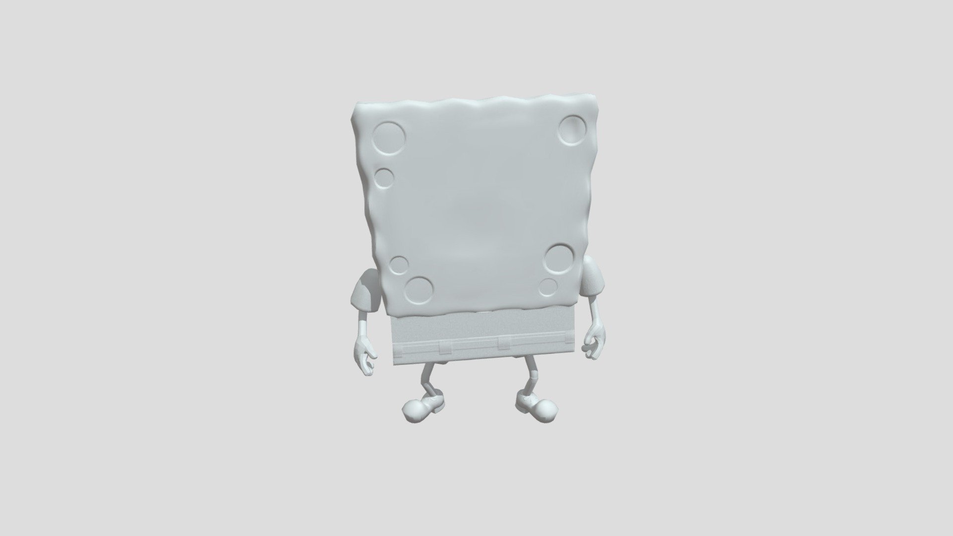 SpongeBob (SpongeBOBBLE Yourself! Model) - Download Free 3D model by ...