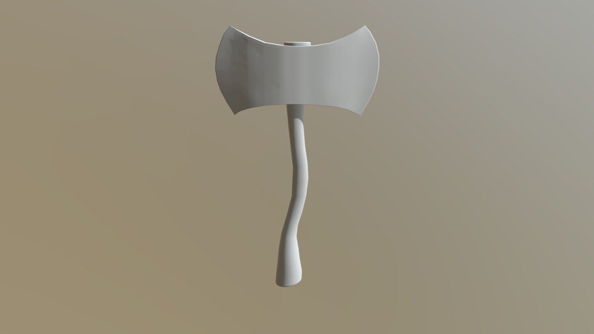 DIG 4780C Project 1: The Axe - 3D model by The3rdGuardian [4f0c2bc ...