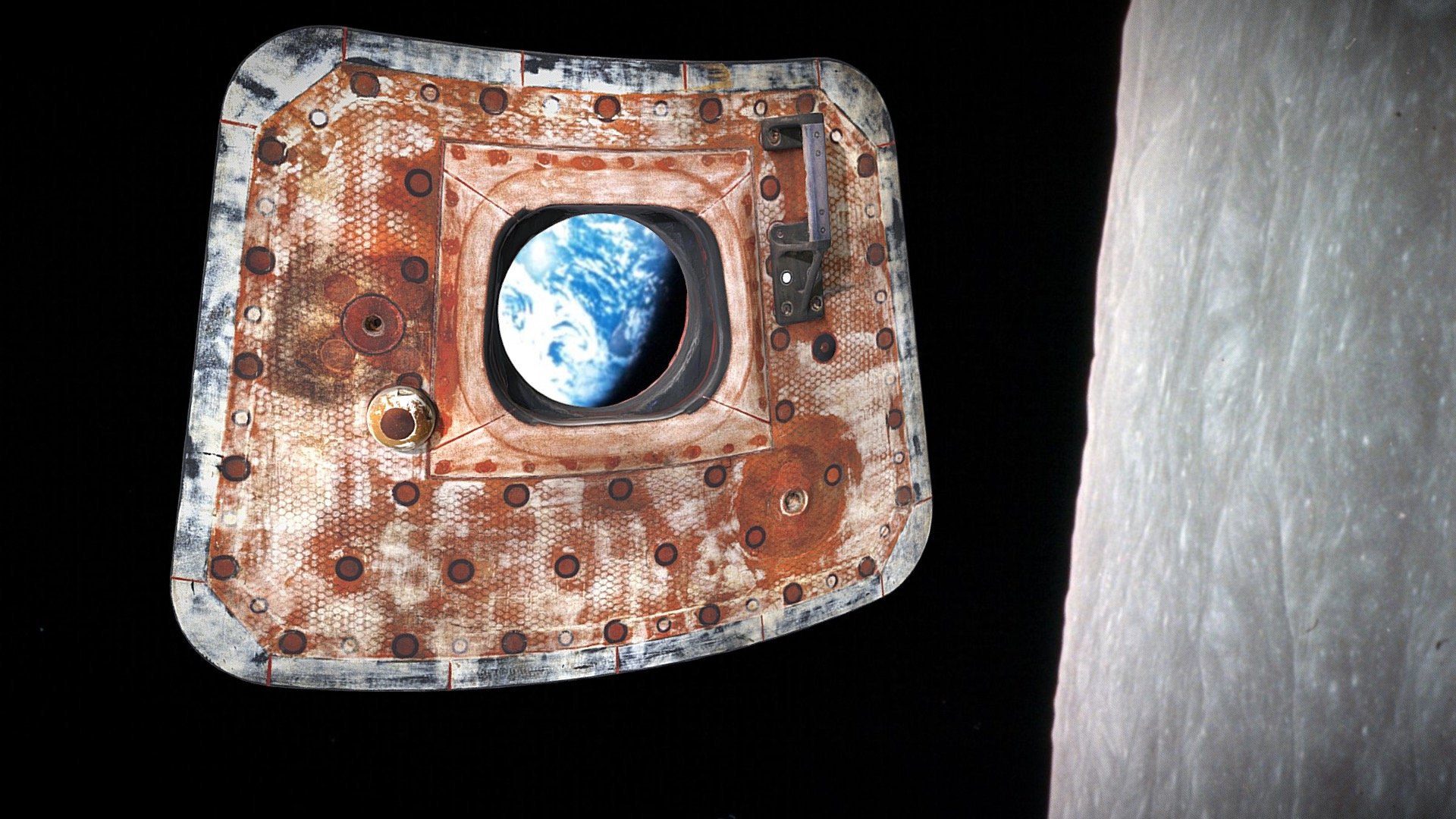 Annotated Apollo 11 Command Module Hatch - 3D model by University of ...