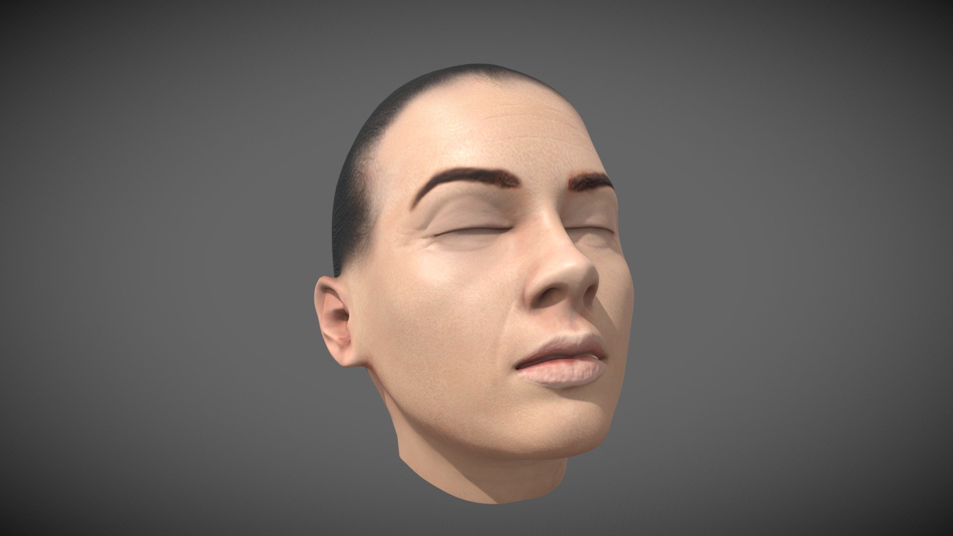 Woman Head - 3D model by Michał Rudowski (@elyandel) [4f0d141] - Sketchfab