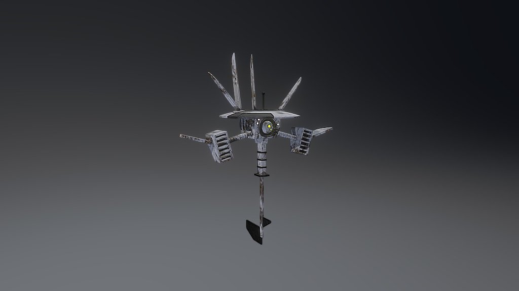 Scout Droid - 3D model by Amphiptere [4f0dc5b] - Sketchfab