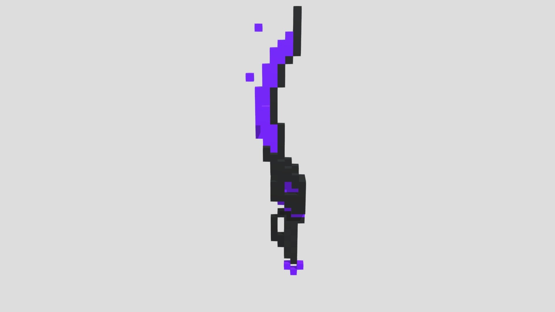Curved Purple Sword - 3D model by Lee-Rose [4f0e5e0] - Sketchfab