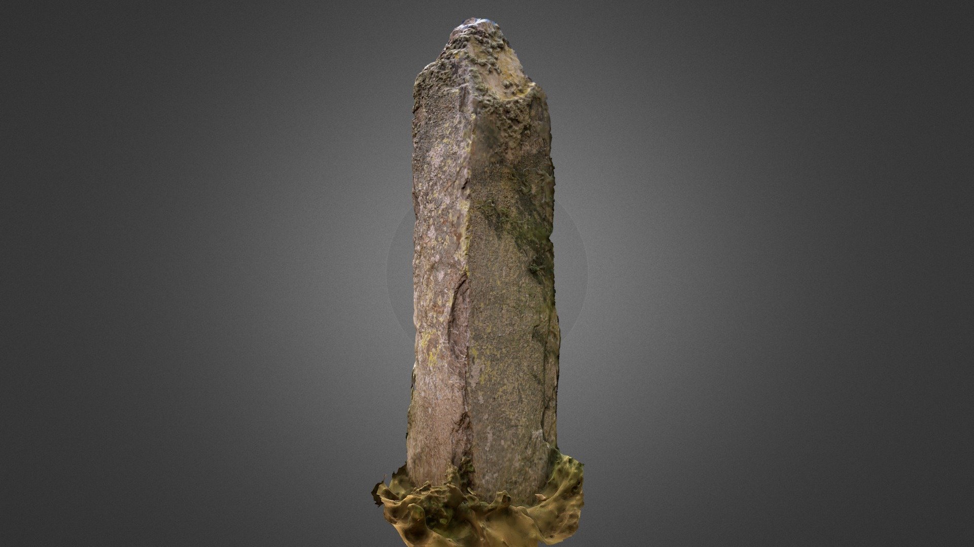 The Loth Stone, Traprain Standing Stone - Download Free 3D model by ...