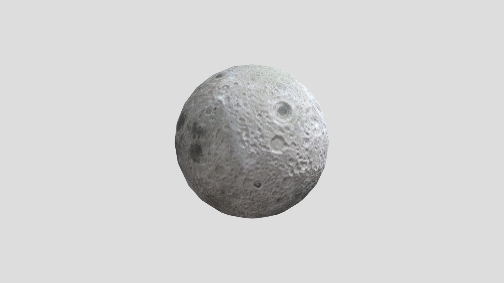 Moon (Luna) - Download Free 3D model by YouAreCool8294 [4f0f540 ...