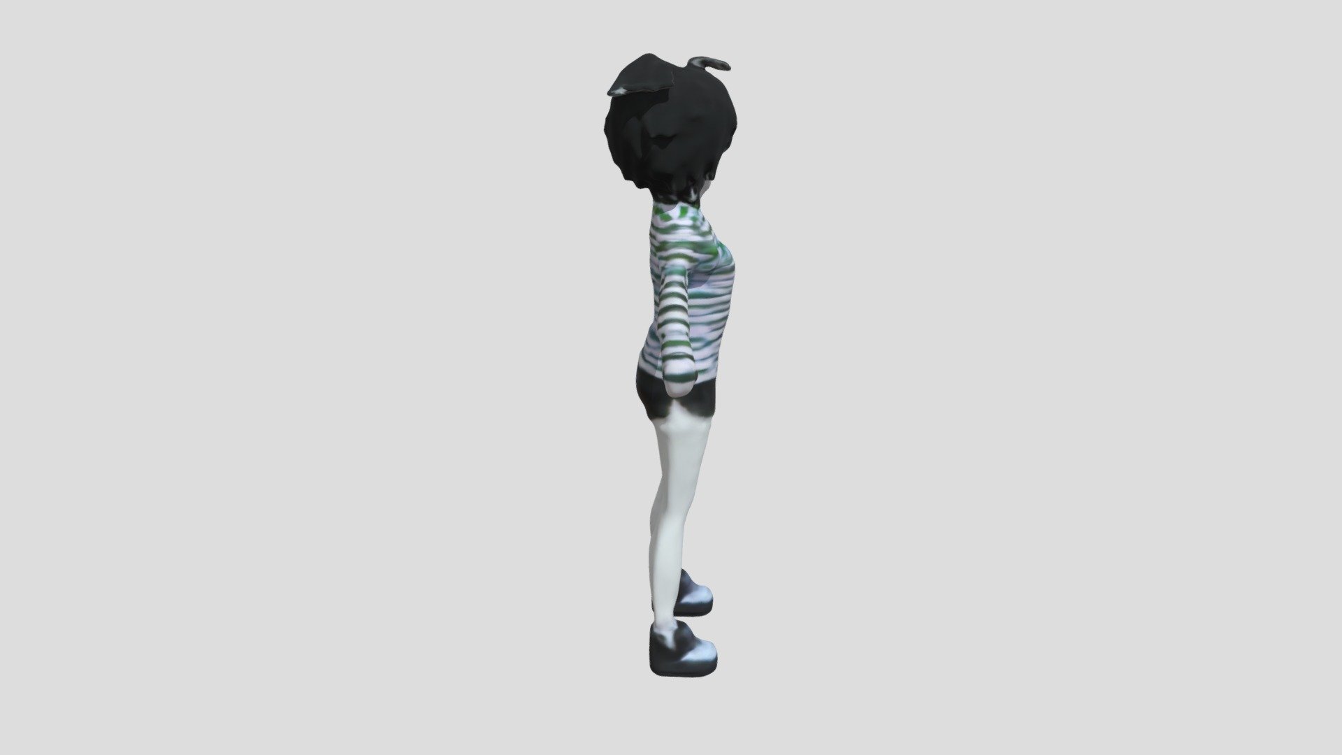 Una emo - 3D model by eyarethf08 [4f0fac1] - Sketchfab