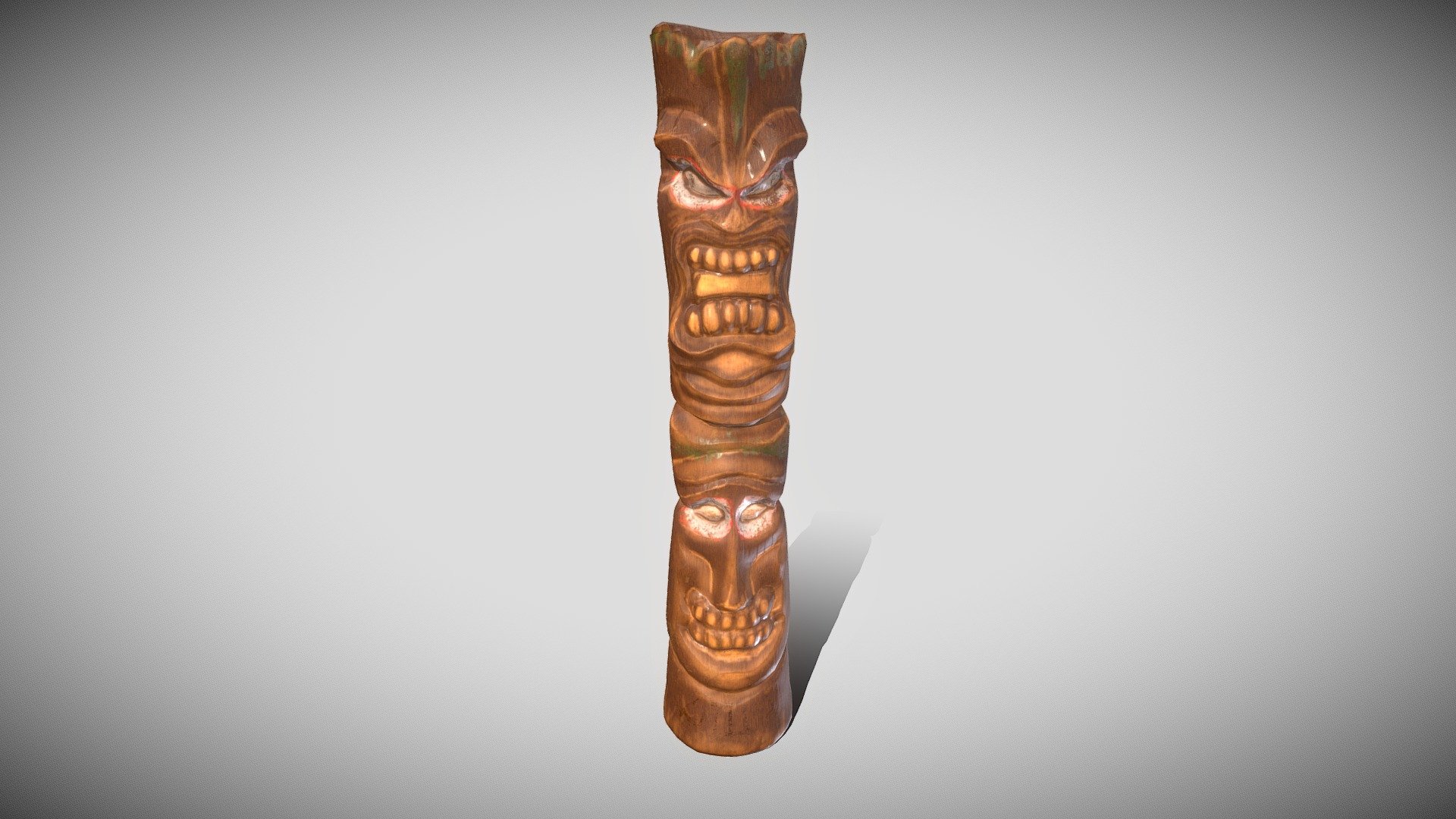 Tiki Statue - 3D model by armstrong.michael.w [4f10136] - Sketchfab