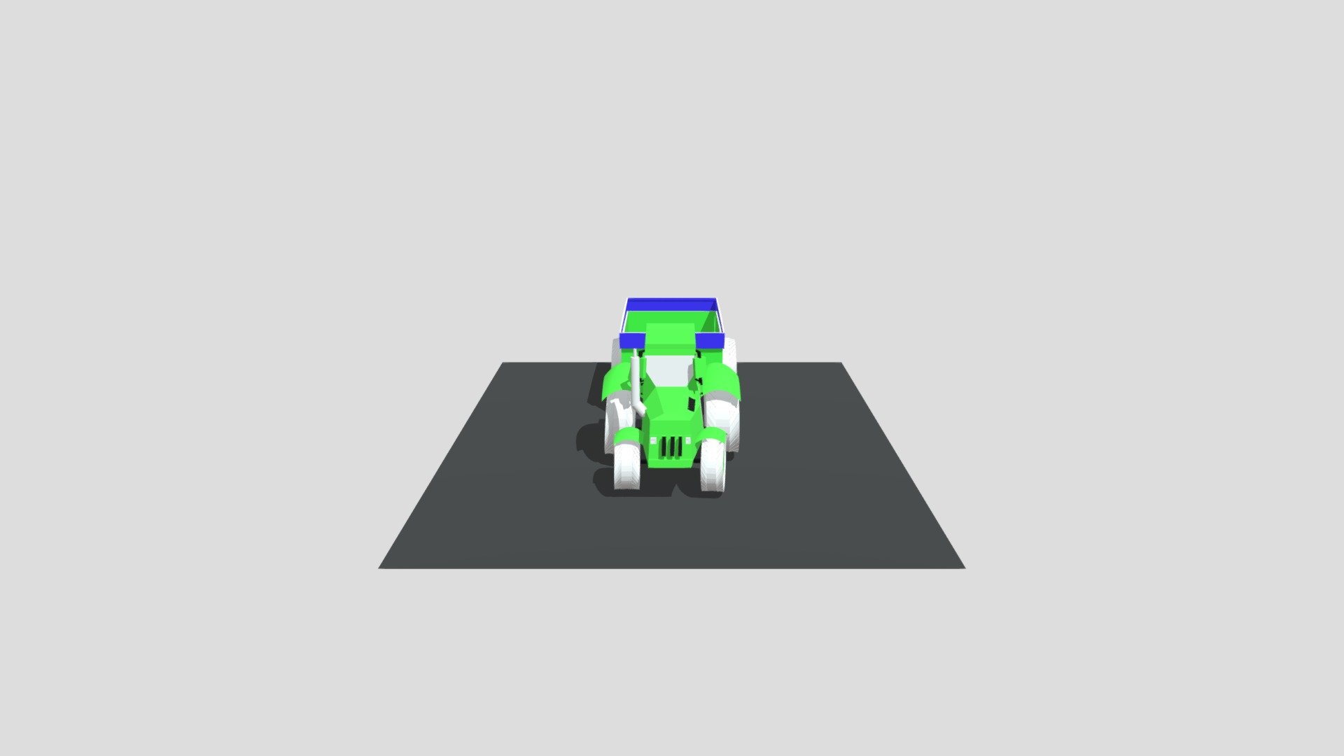 Tractor With Trolli - 3D model by jatarun42 [4f13dbe] - Sketchfab