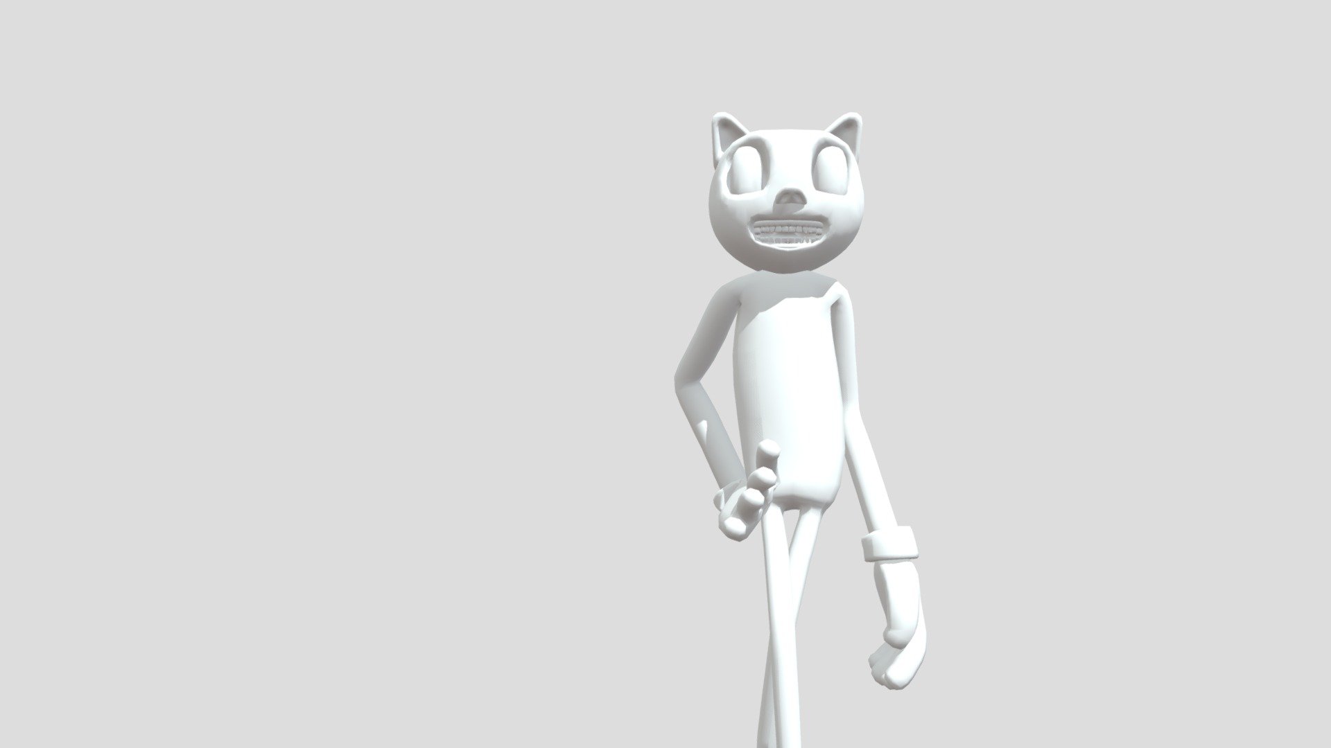 Cartoon Cat NEW rigged! - Download Free 3D model by ...