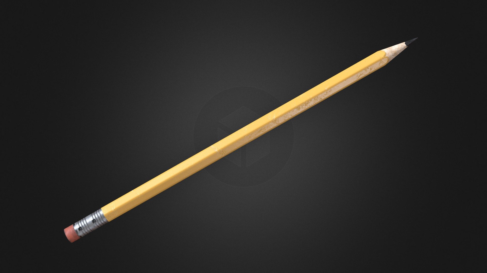 Used Pencil - 2048px² - Download Free 3D model by Mark Peters (@mark ...