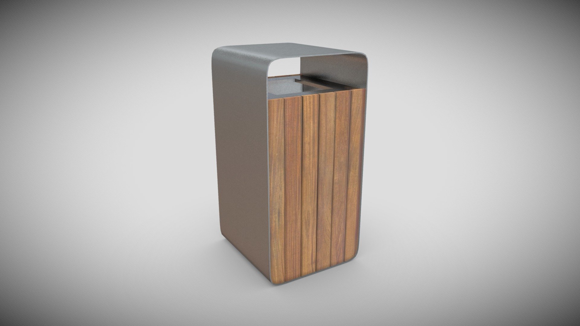 Public Trash Bin 2 - Download Free 3D model by Elasta Kristya (@luca3d ...