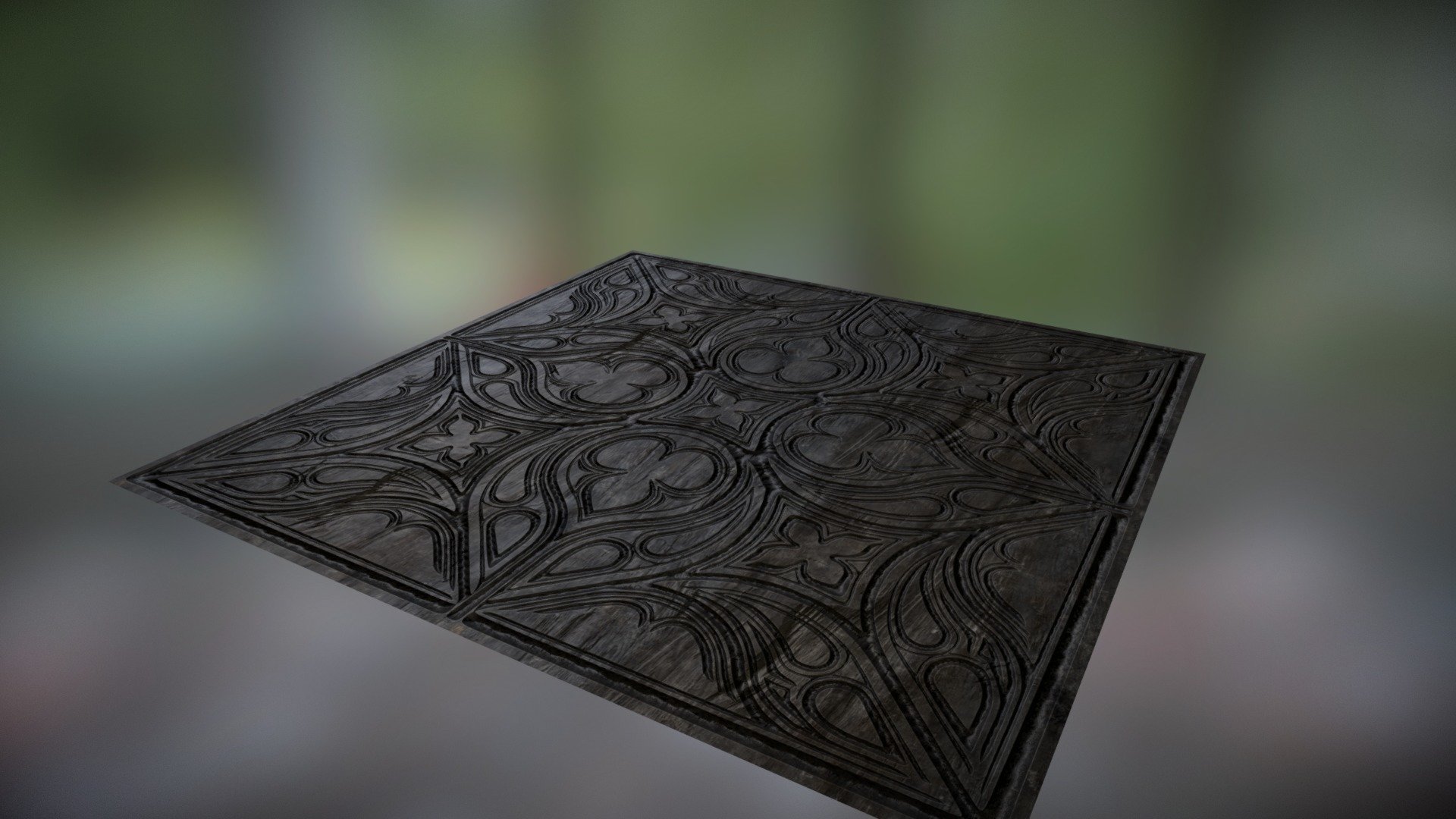 Gothic carving design - 3D model by GEpetto [4f14c44] - Sketchfab