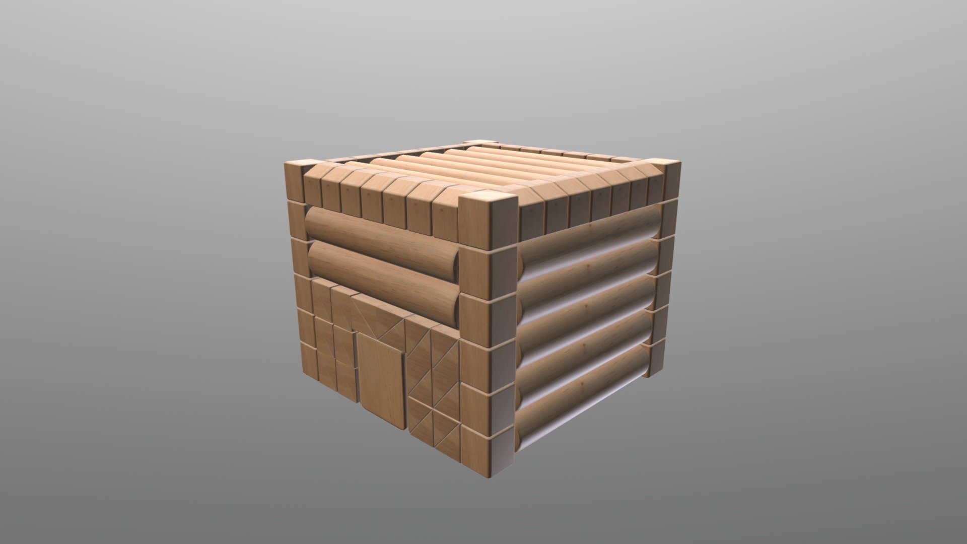 Assignment 10: Unit Block House - 3D model by NathanKanter [4f15480 ...
