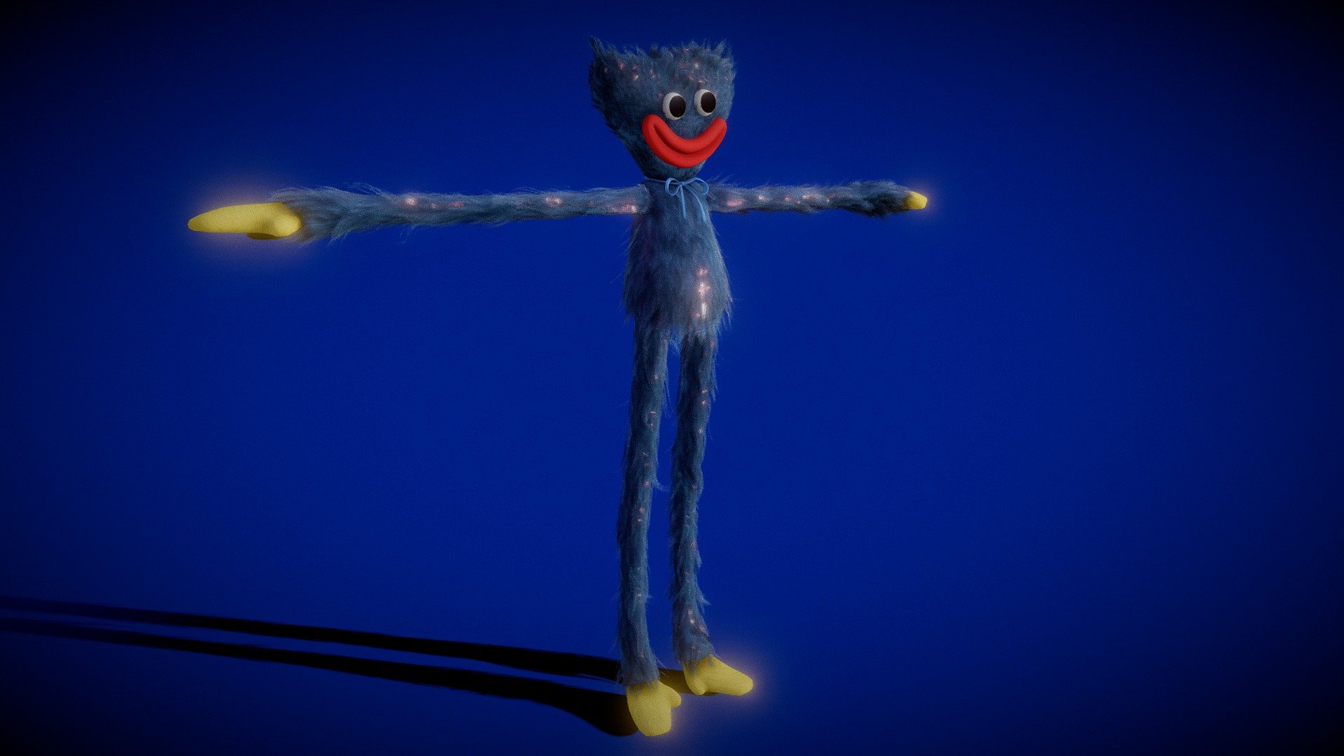 Huggy Wuggy - Download Free 3D model by 雨宮レン (@oscar3dmodel) [4f15bc6 ...