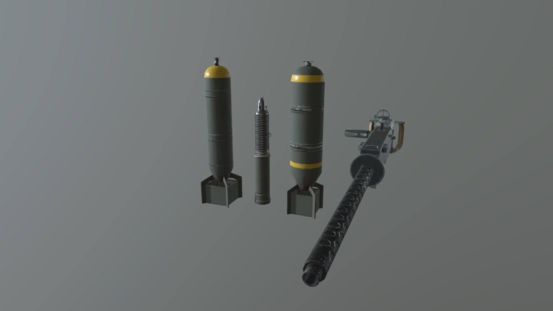 Munitions - 3D model by sebcorson [4f16424] - Sketchfab
