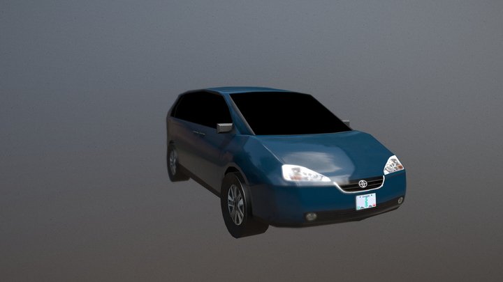 Minivan 3D models - Sketchfab