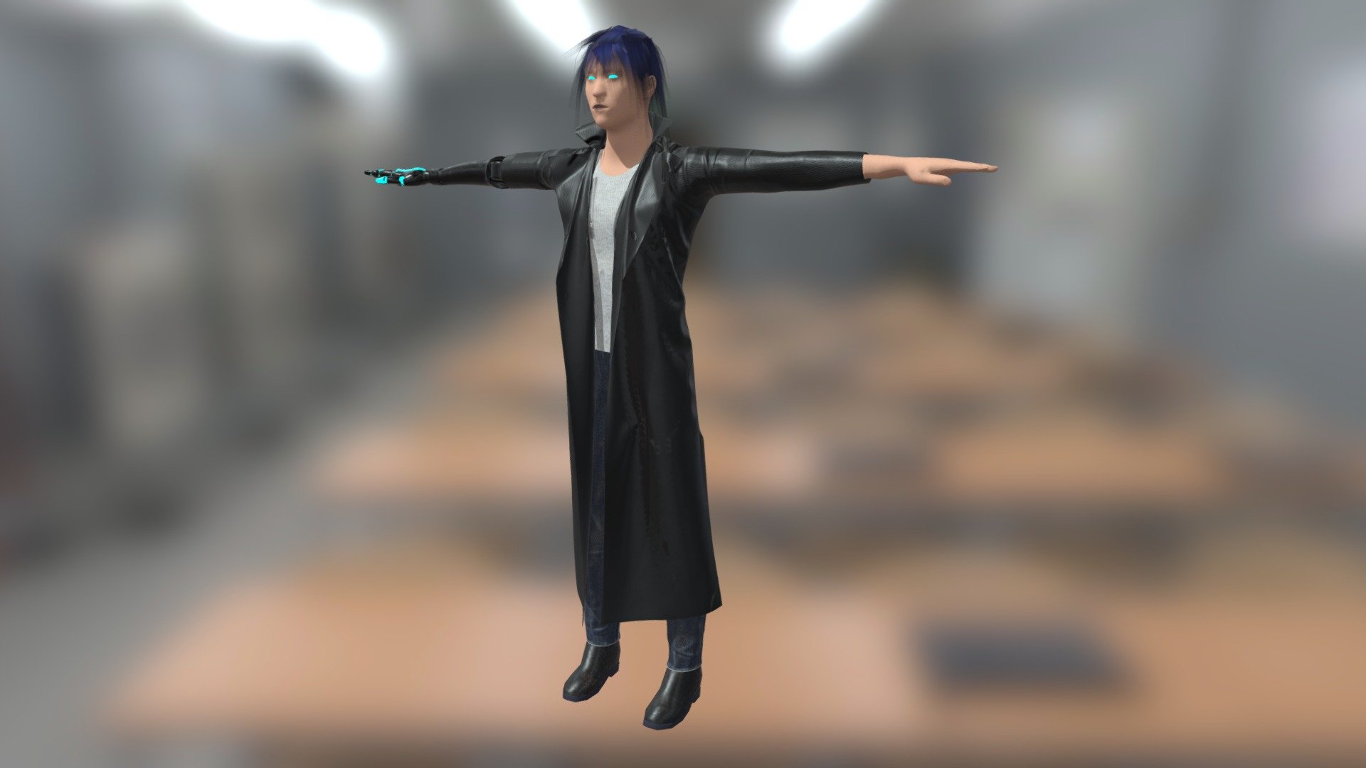 Subhuman Protagonist - Character Model - Download Free 3D model by ...
