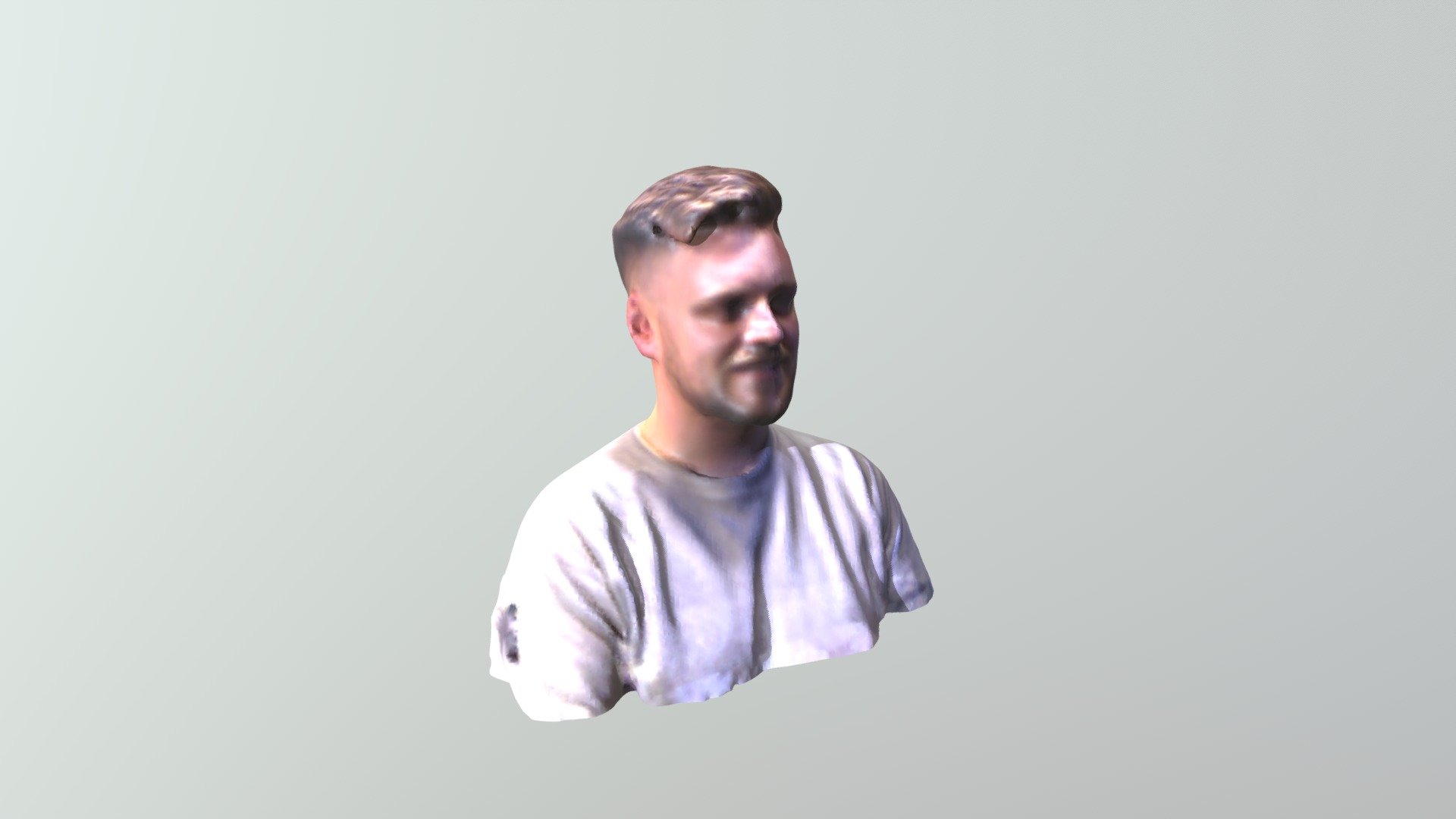 Mark Murphy 3D Scan Bust Coloured - 3D model by muff7 [4f172bc] - Sketchfab