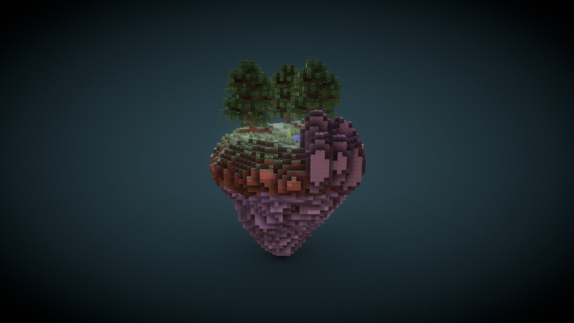 SkyBlock Island (2) - 3D model by xXTopShelfBudsXx [4f17650] - Sketchfab