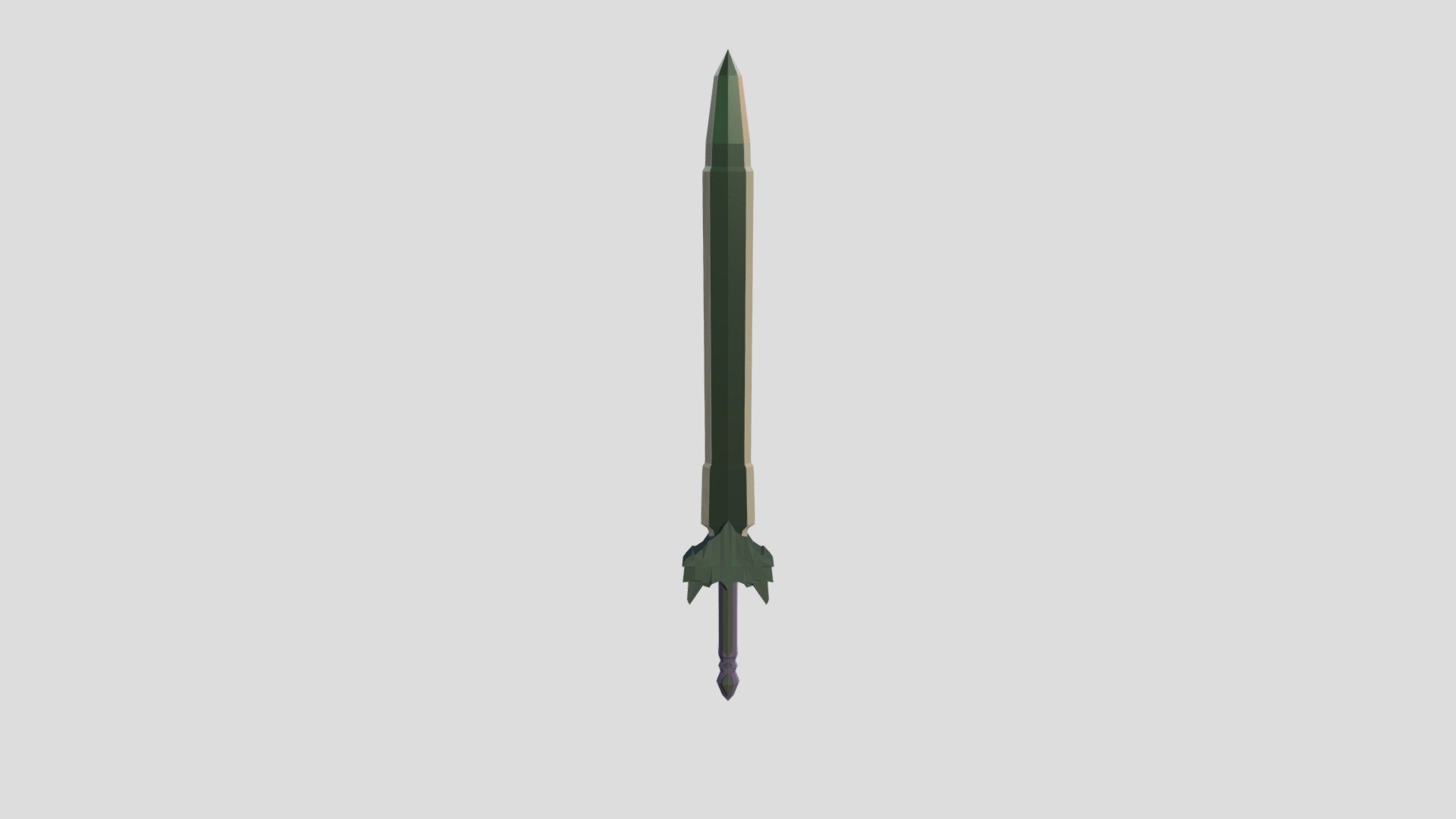 Sword - Verdant Flight - 3D model by Kwamu [4f178ba] - Sketchfab