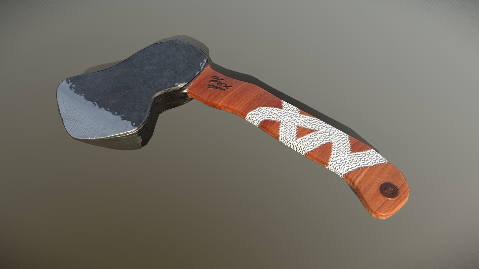 Signature Axe - 3D model by FuzeFoxDesign [4f17e54] - Sketchfab
