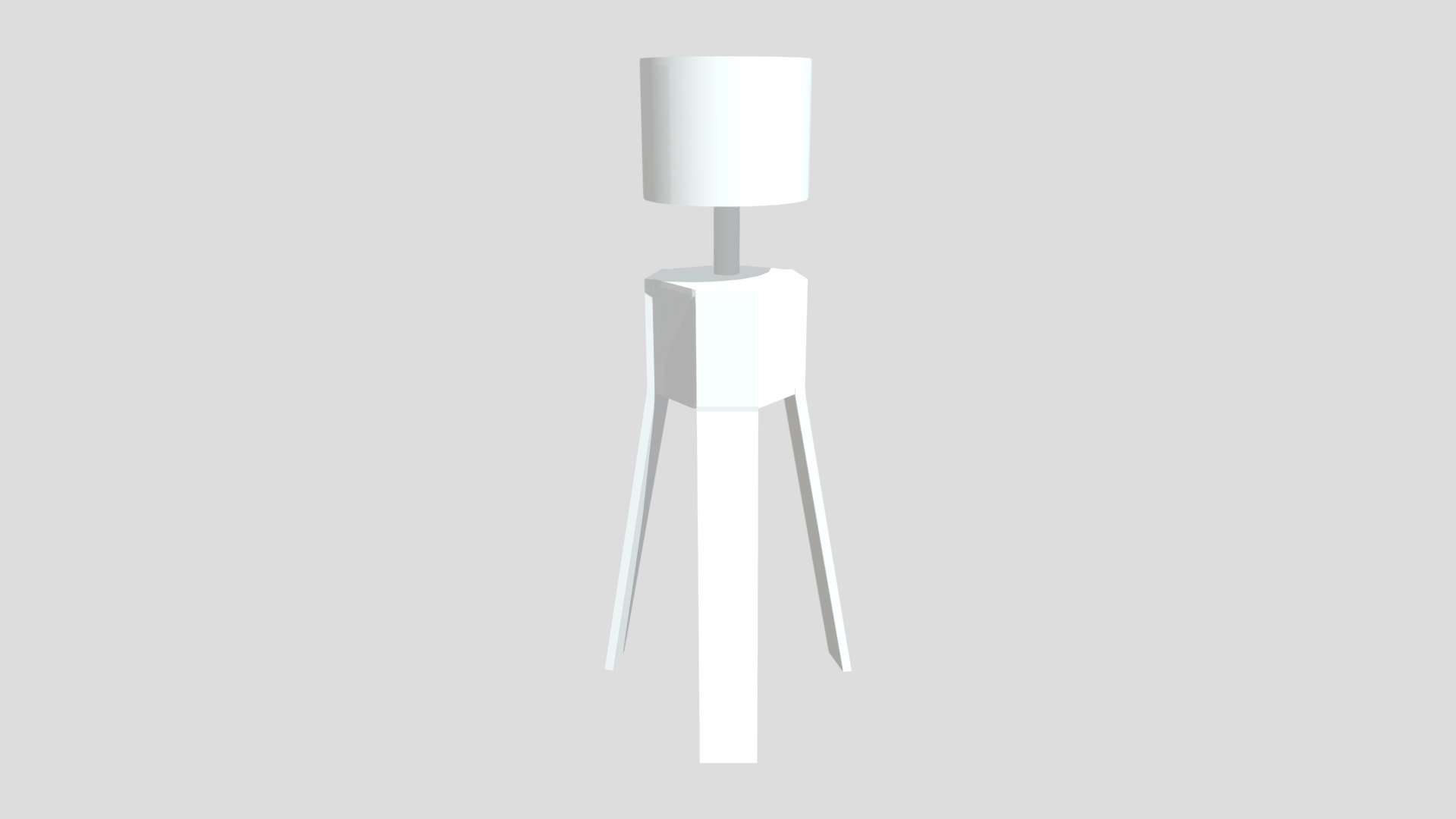 Lamp (Maya) - 3D model by ryandangler [4f187d9] - Sketchfab