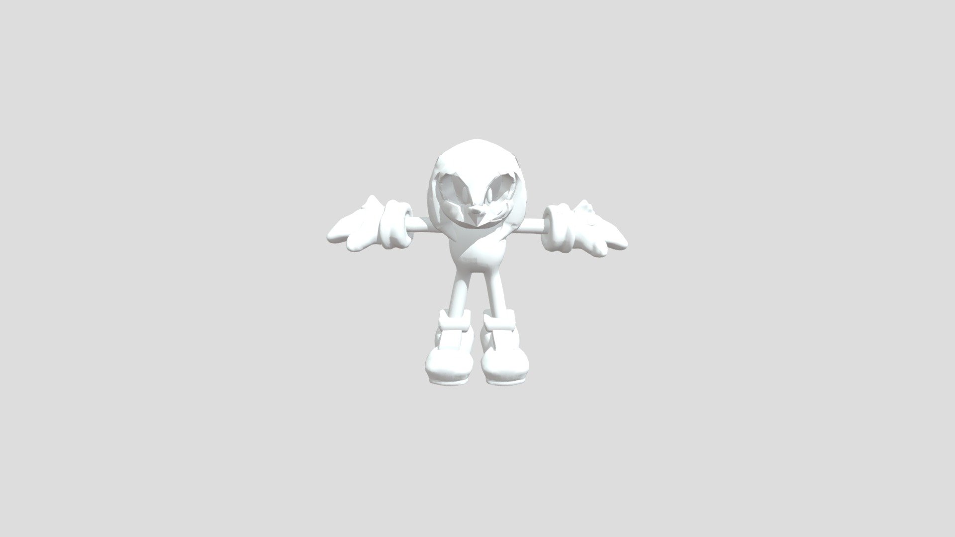 Knuckles - Download Free 3D model by Limónarts3D (@Limomarts3D ...