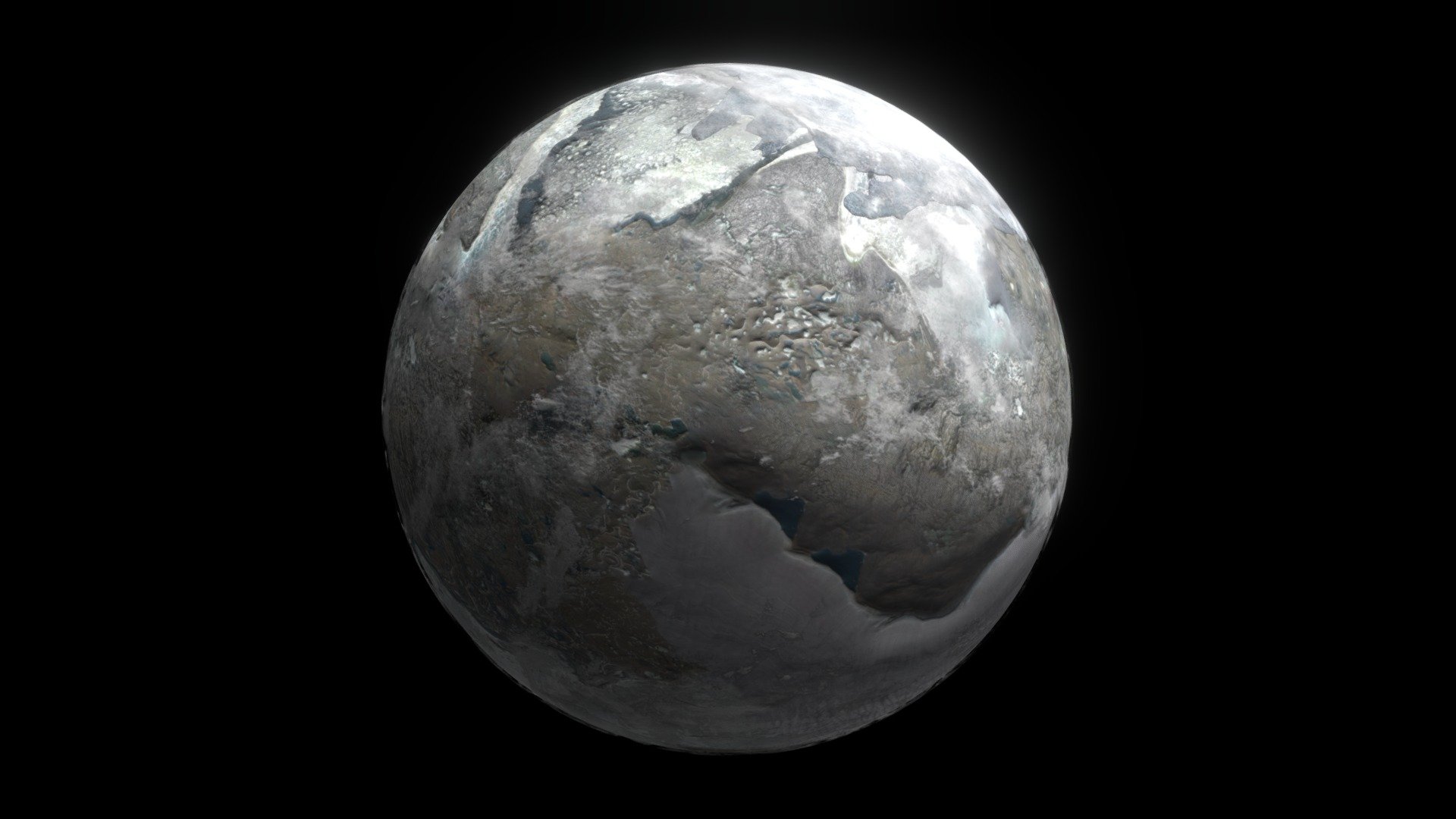 PBR Frozen Planet 7 - 8K Textures - Buy Royalty Free 3D model by ...