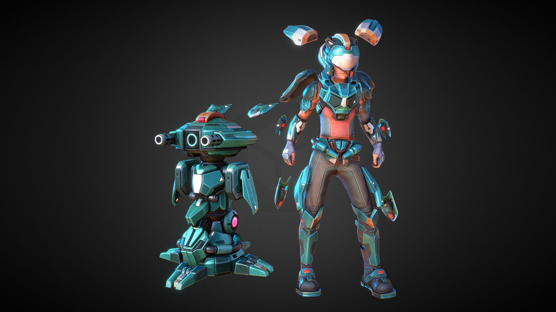 Bosun Armor - 3D model by Impulse Gear (@impulsegear) [4f1bf73] - Sketchfab