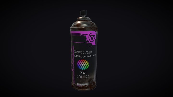 Spraycan 3D models - Sketchfab