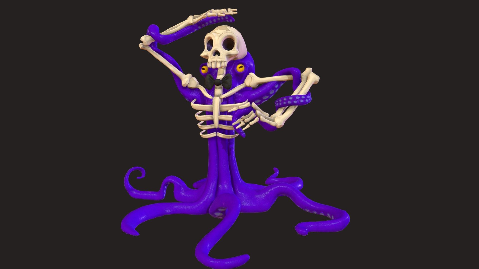 Octo Tom - 3D model by Catana (@cata10) [4f1c9ca] - Sketchfab