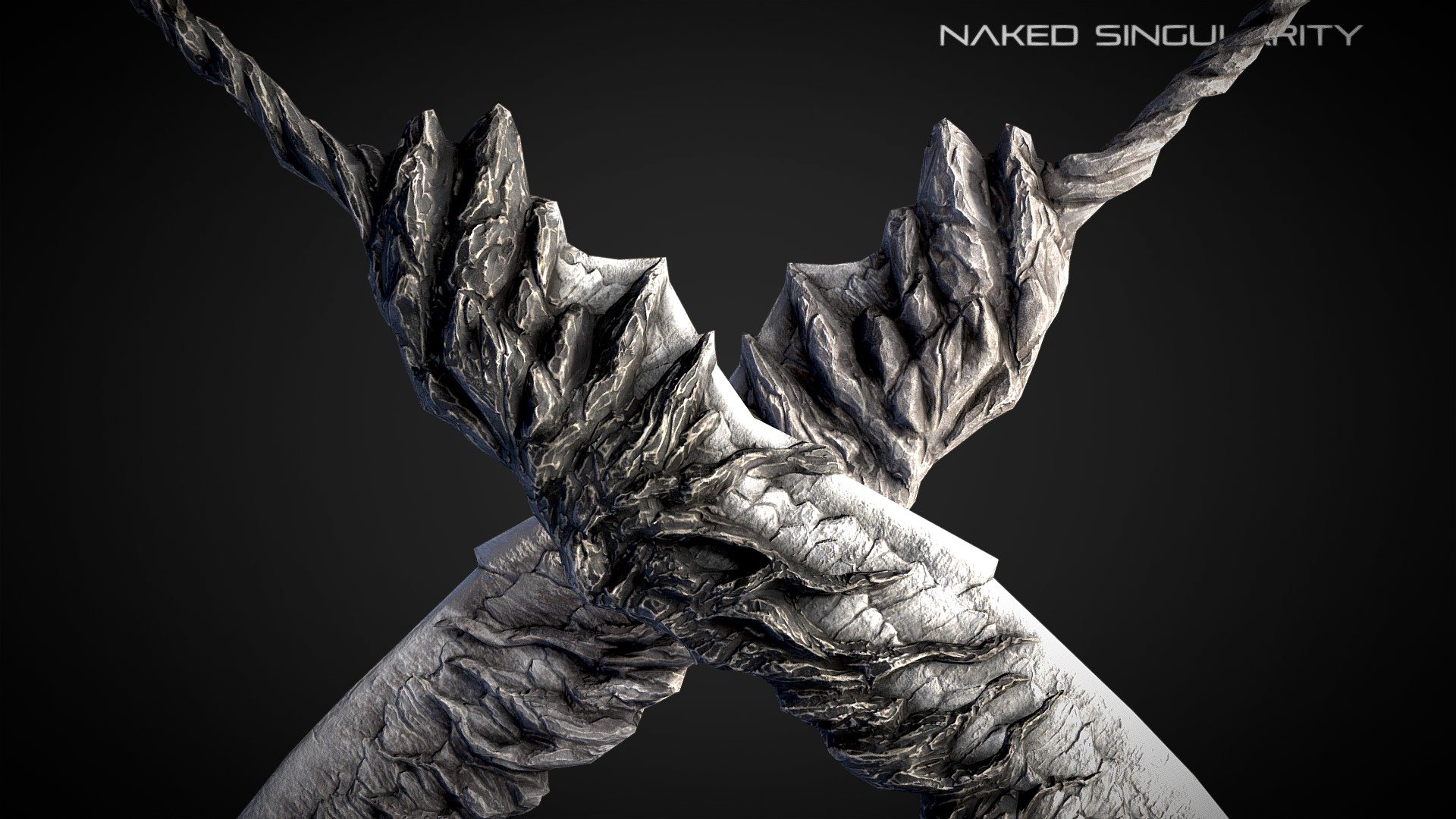 Stone Greatsword | Medieval dark fantasy sword - Buy Royalty Free 3D model by Naked Singularity ...