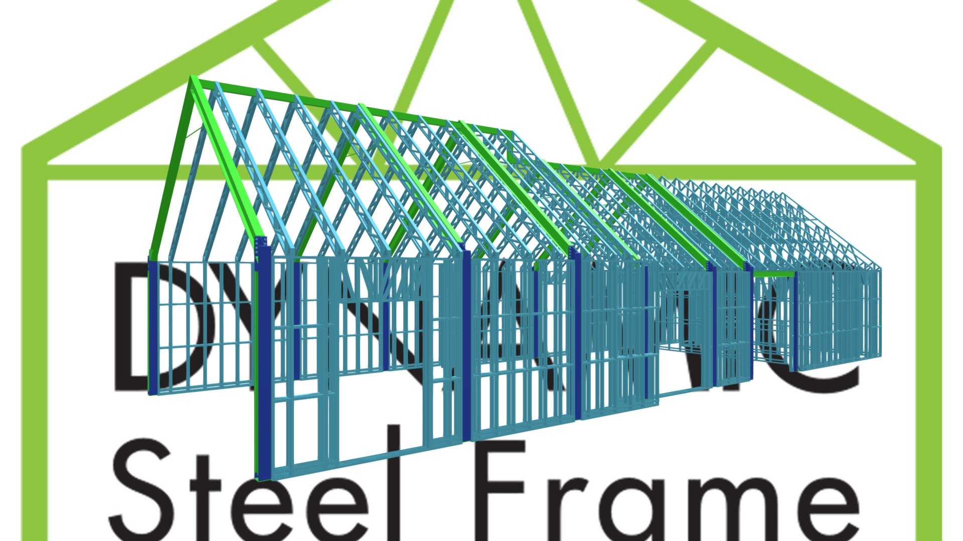 HOUSE 3 - 3D model by Dynamic Steel Frame (@DynamicSteelFrame-Detailing ...