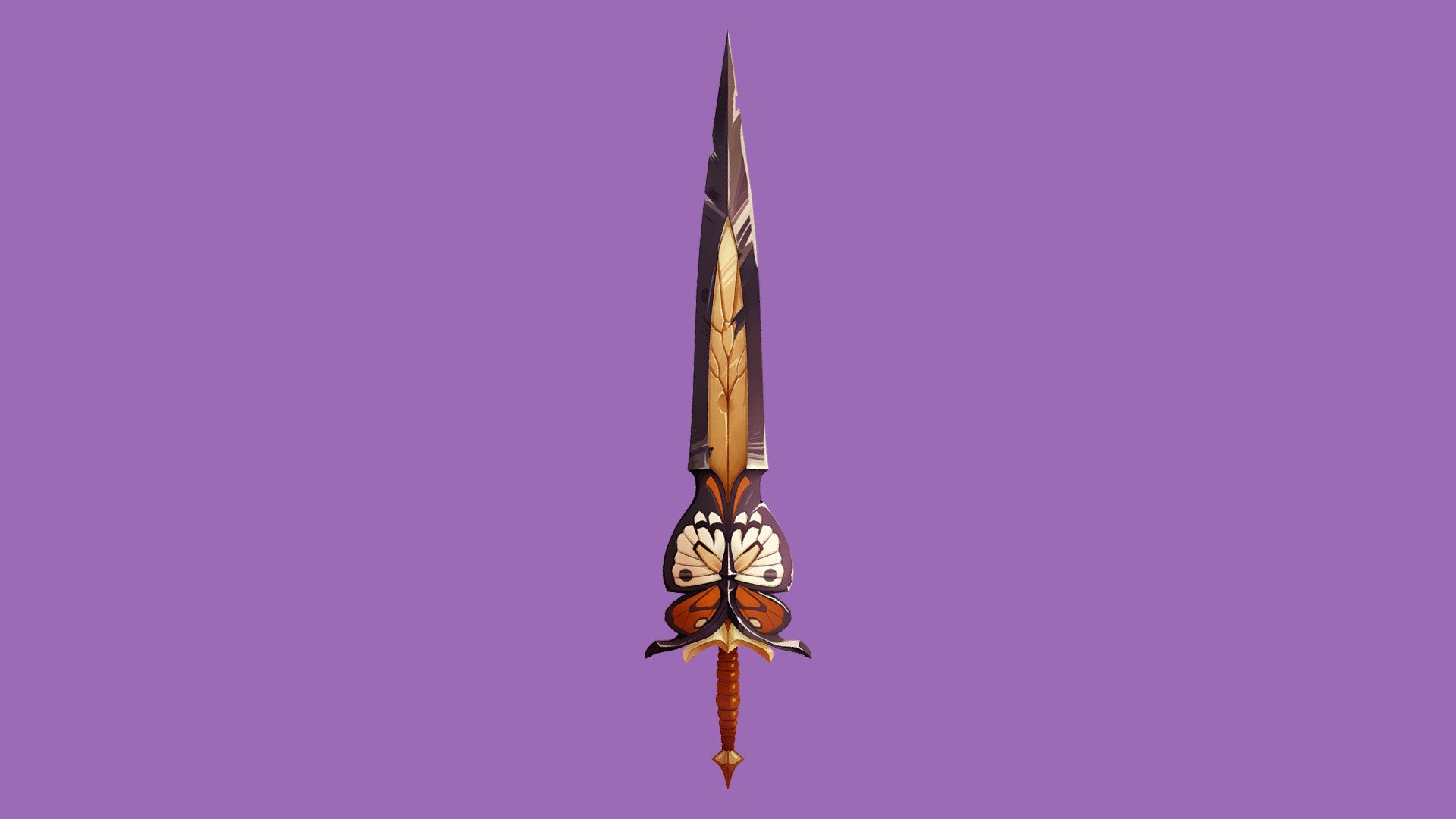 Hand Painted Insect Sword - 3D model by Mekky3D [4f1db40] - Sketchfab