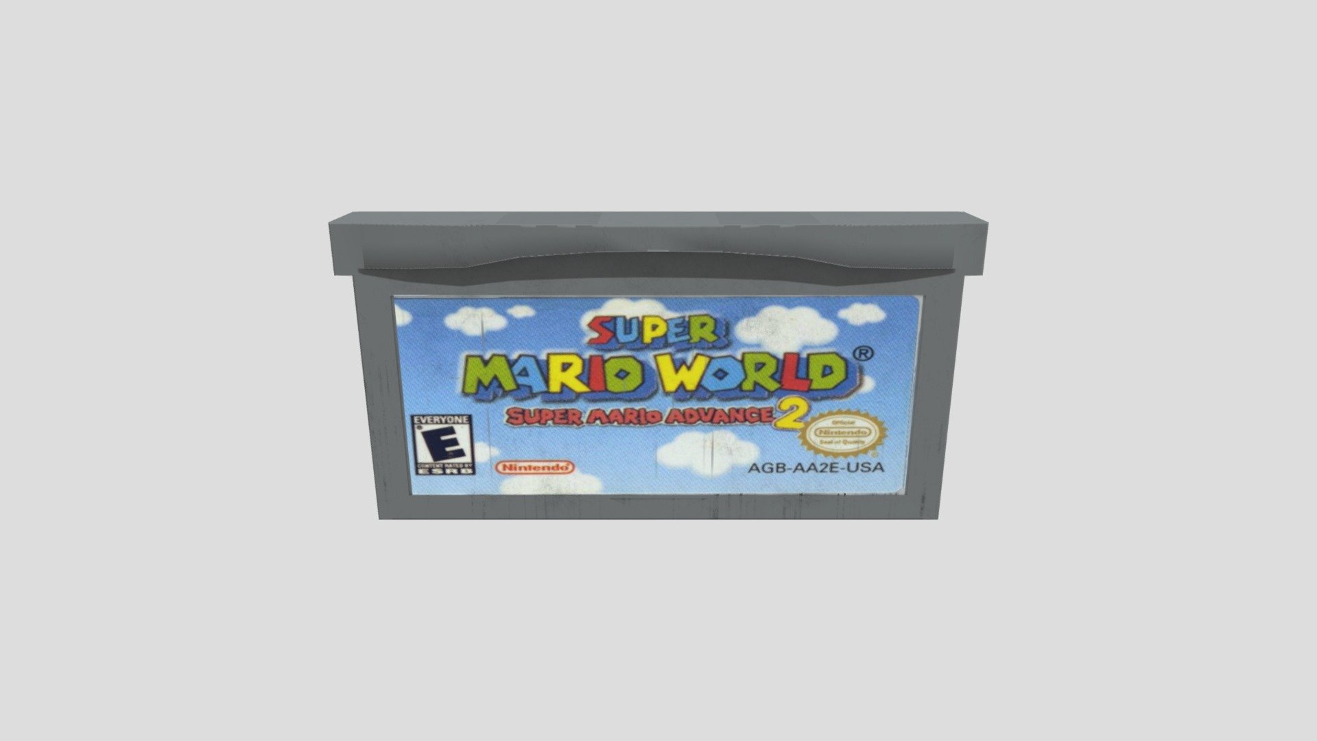 Super Mario World 2 GBA Cartridge - Download Free 3D model by Ben ...