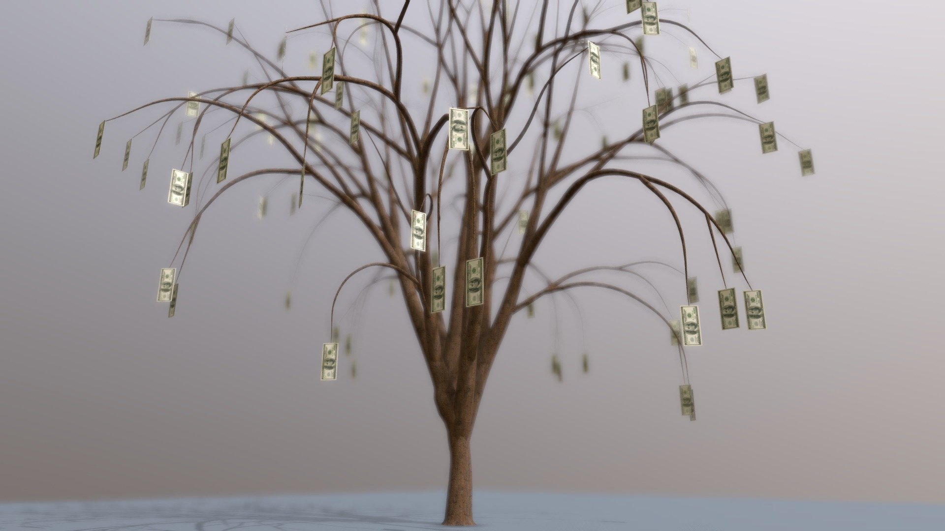 Money Tree - Buy Royalty Free 3D model by 3Dee (@mellydeeis) [4f1e860 ...