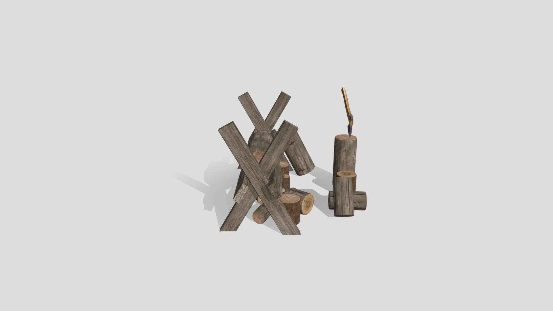 Wooden Props 2 - Download Free 3D model by nisaozcifci [4f1eba7 ...