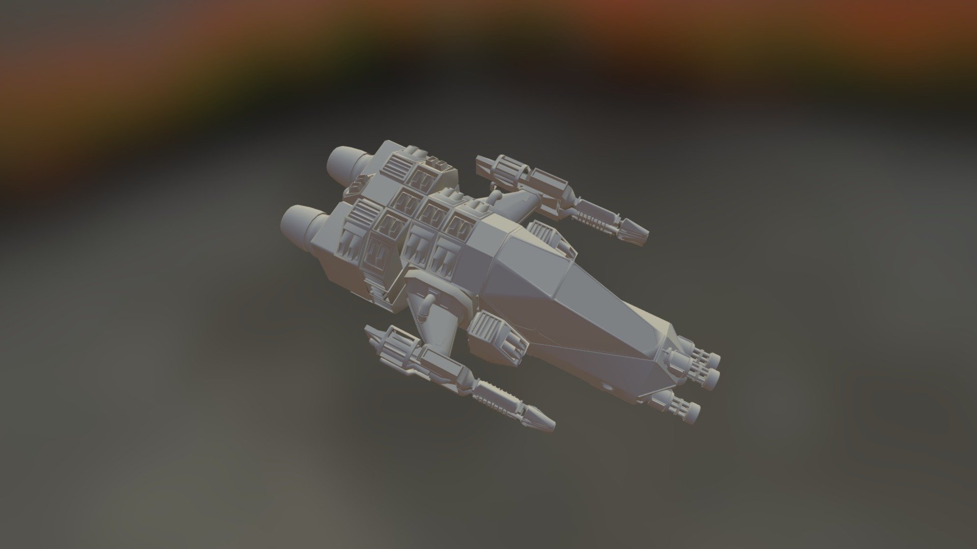 Small Interceptor 001 - 3D model by drnovikov [4f1f99b] - Sketchfab