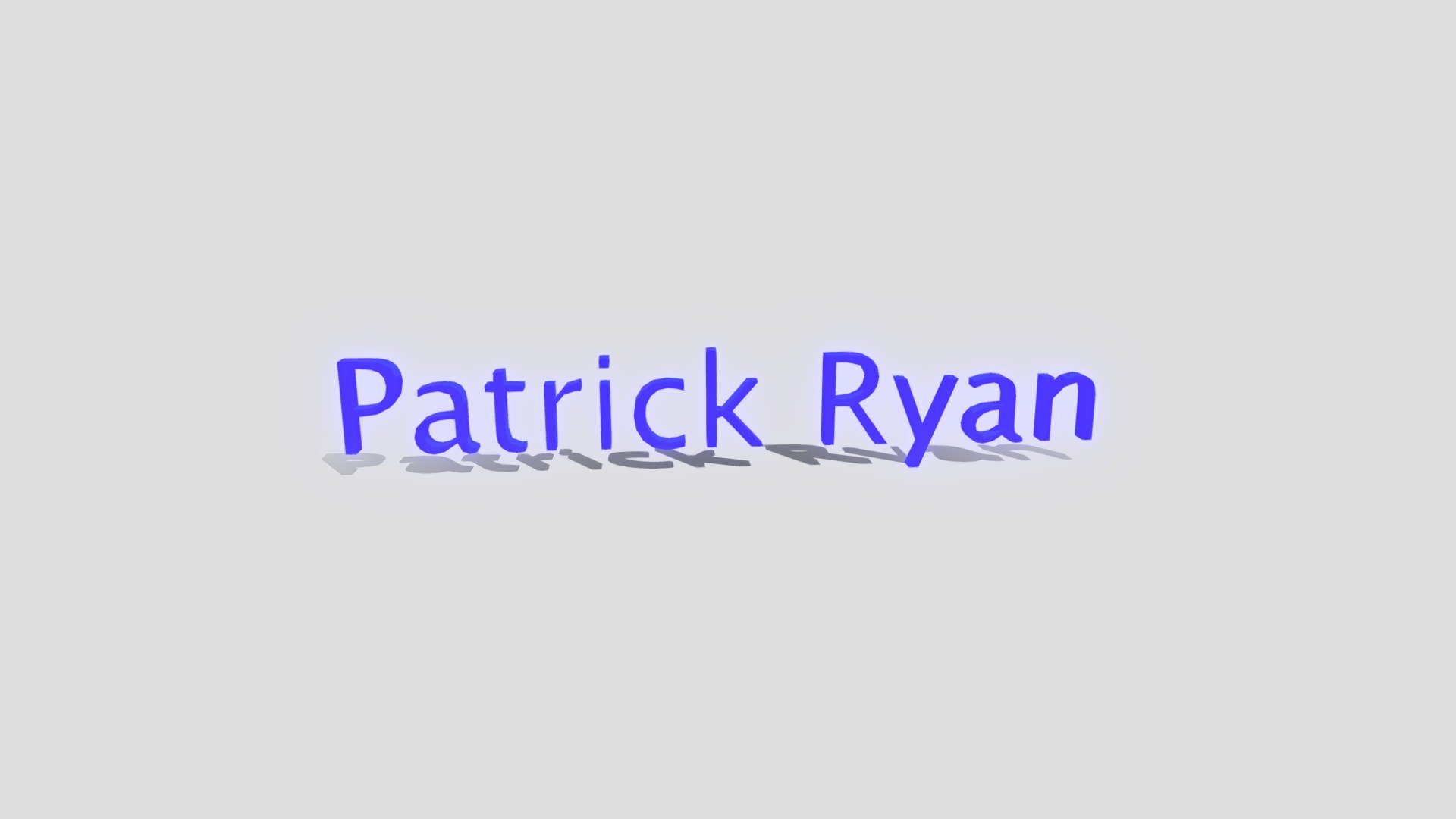 signature - Download Free 3D model by Patrick Ryan (@ryanproductions ...