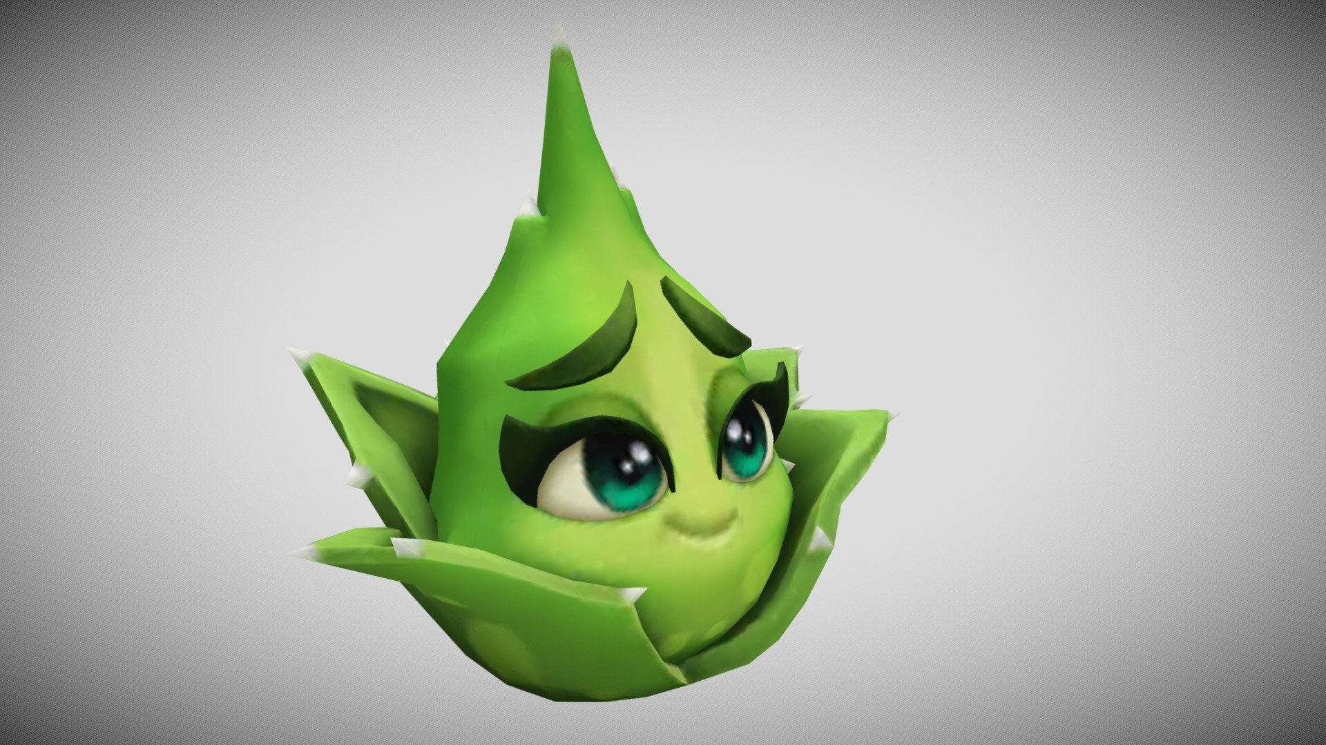 Plants Vs. Zombies 3 (Pre- Alpha) - Aloe Vera - Download Free 3D model ...