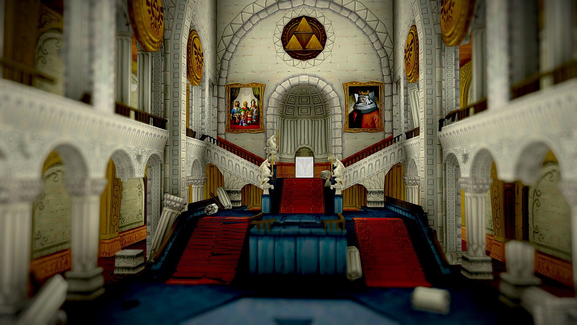 Hyrule Castle Interior - Download Free 3D model by Pasha (@Pasha ...
