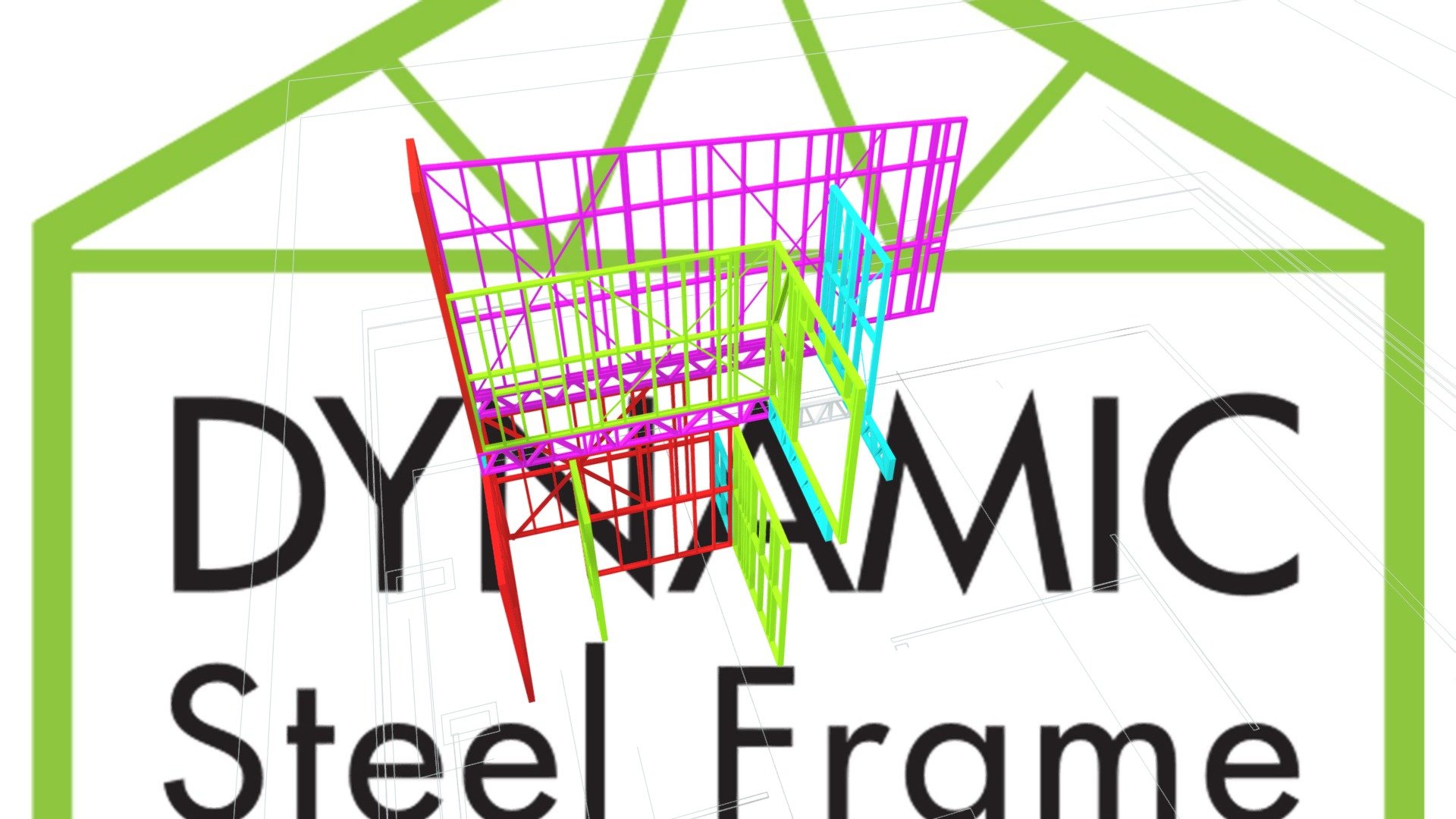 Stair Section [470] - 3D model by Dynamic Steel Frame ...