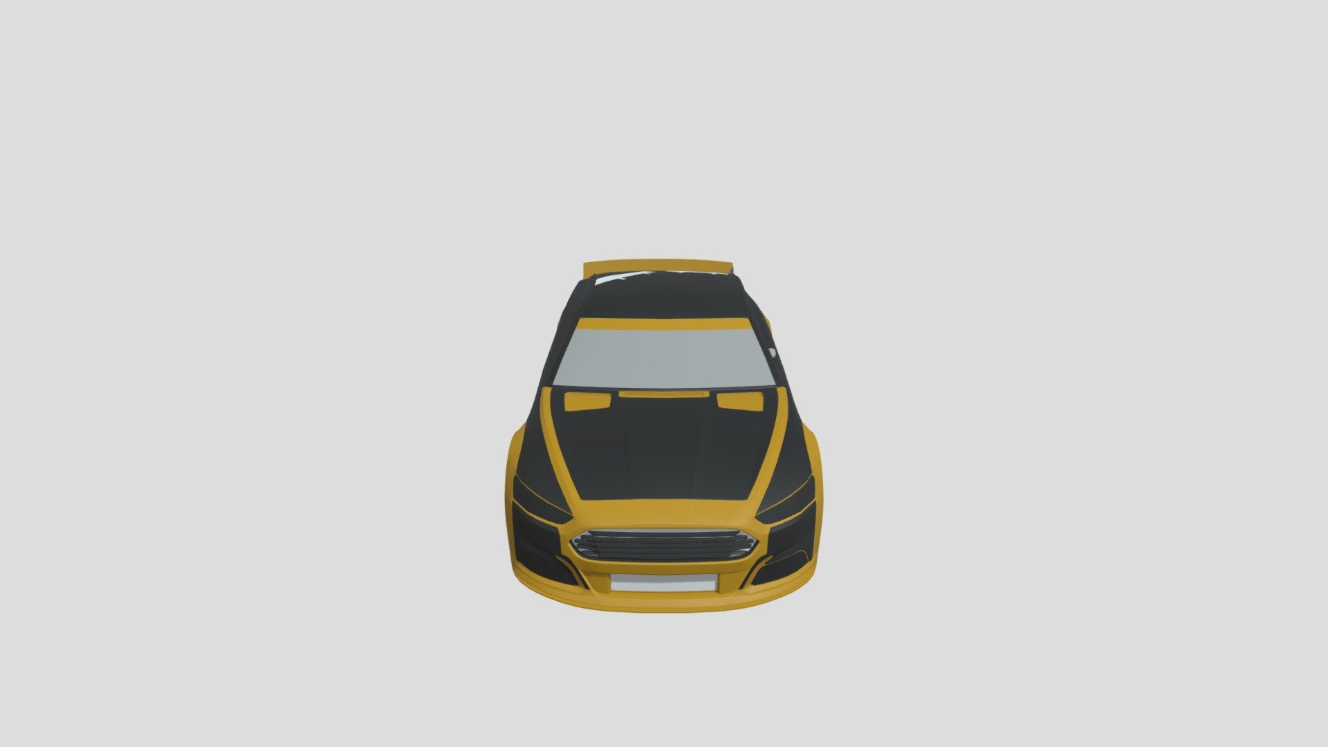 Ford-Fusion-Nascar for 3D-printing - Download Free 3D model by ...