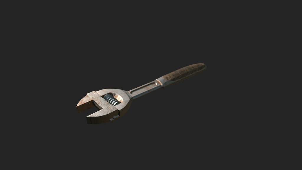 wrench_fix - 3D model by alex124 [4f24d5d] - Sketchfab