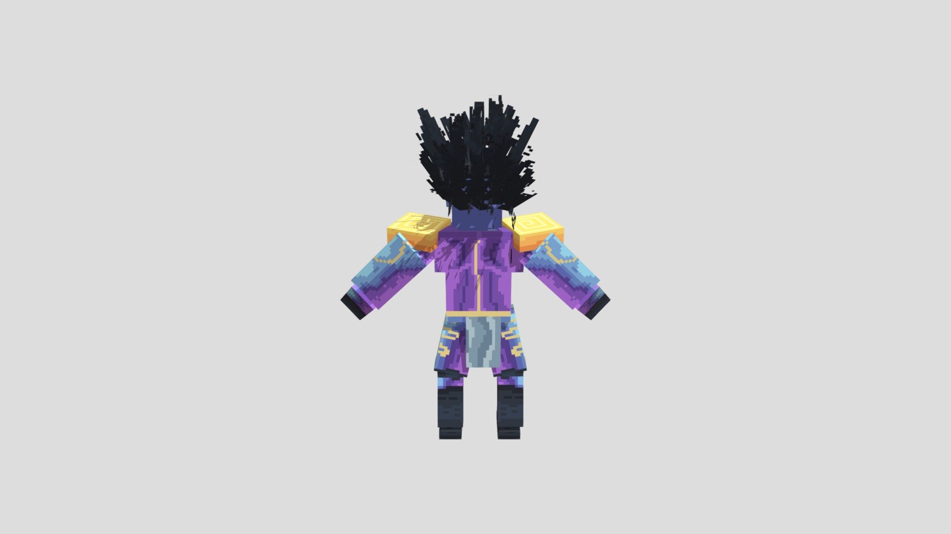 Star Platinum - 3D model by NERD (@Old_Wrinky_Man) [4f25848] - Sketchfab