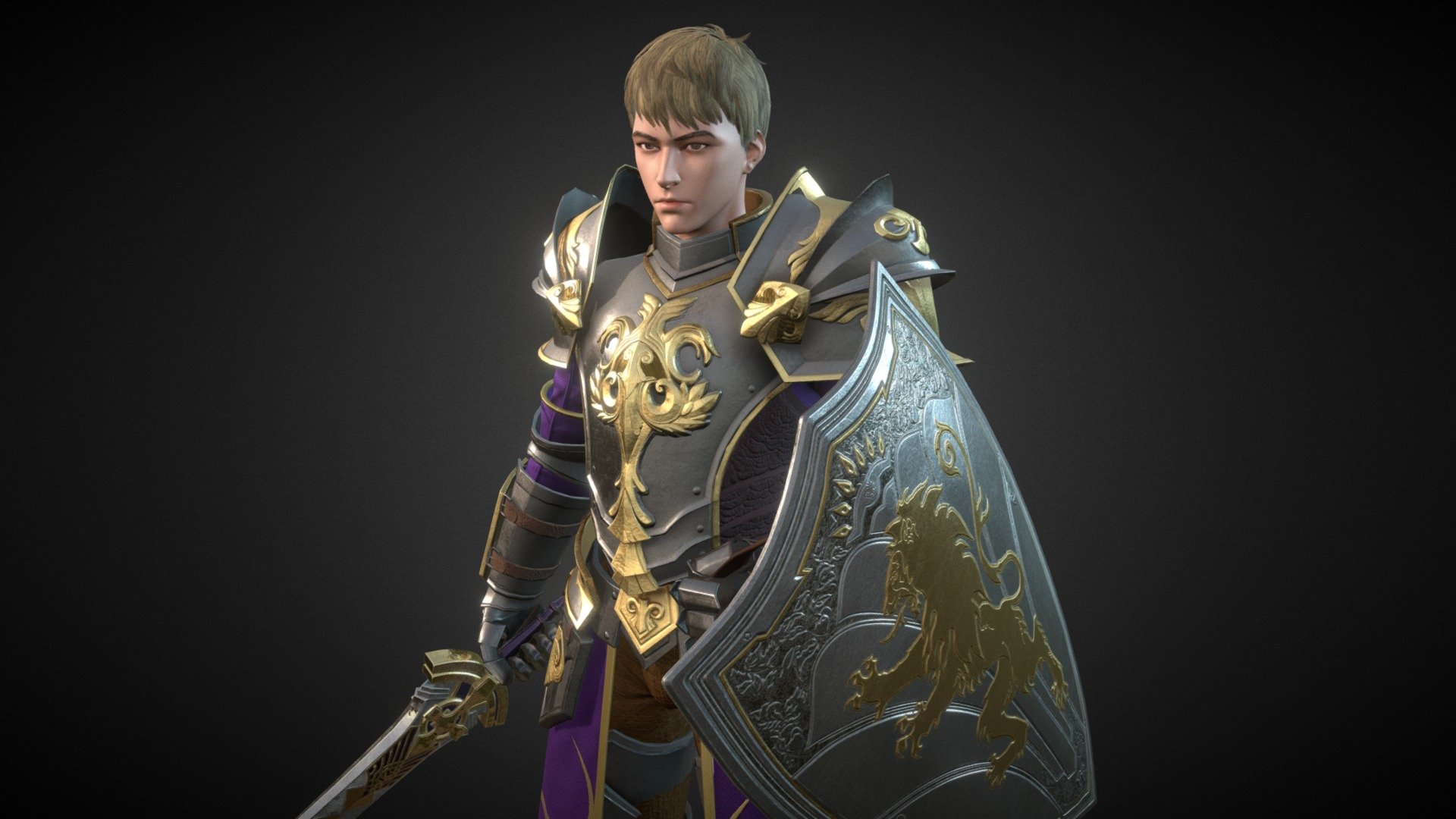 Knight - 3D model by mariuz_yaphets (@dawnskie321) [4f267c5] - Sketchfab
